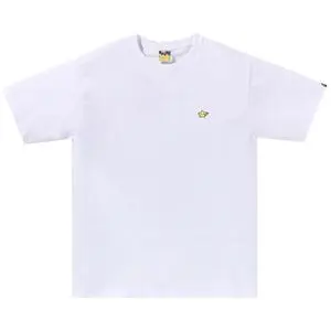 A BATHING APE Milo Sta One Point Tee - White