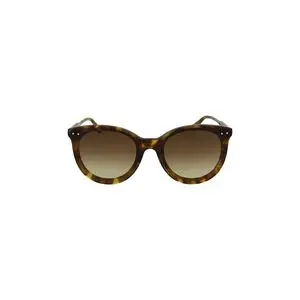 Bottega Veneta Round Frame Sunglasses - Brown