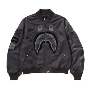 A BATHING APE Tonal Shark Ma-1 Jacket
