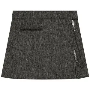 COURREGES Zipped Mini Skirt - Black