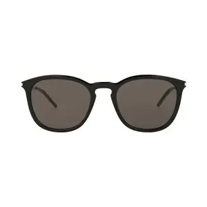 Saint Laurent Round Frame Sunglasses - Black