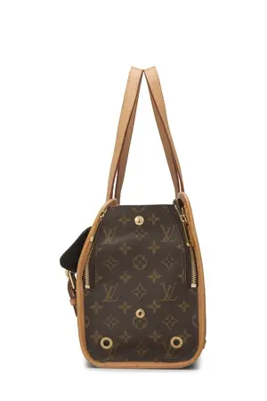LOUIS VUITTON Monogram Canvas Baxter Dog Carrier Pm