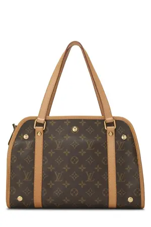 LOUIS VUITTON Monogram Canvas Baxter Dog Carrier Pm