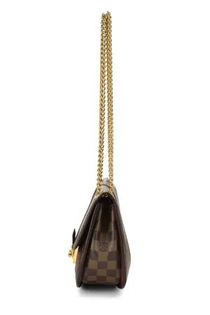 LOUIS VUITTON Damier Ebene Wight - Burgundy