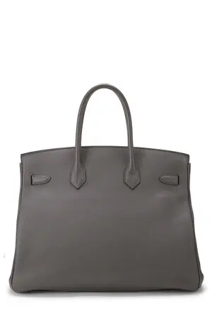 Hermès Togo Birkin 35 - Etain