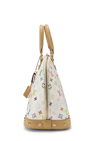 LOUIS VUITTON Takashi Murakami Monogram Multicolore Alma