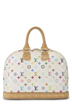 LOUIS VUITTON Takashi Murakami Monogram Multicolore Alma
