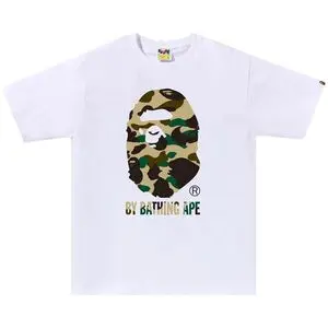 A BATHING APE 1st Camo Bathing Ape Tee - White