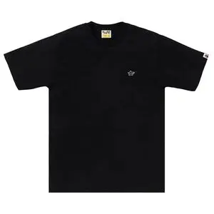 A BATHING APE Milo Sta One Point Tee - Black