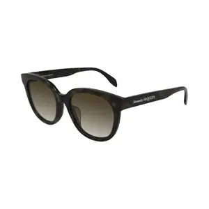 Alexander McQueen Square Sunglasses - Brown