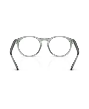 Versace Eyeglasses Full Rim Round Frame