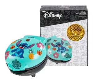 UNCANNY BRANDS Disney Stitch Mini Waffle Maker