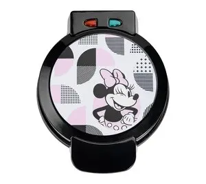 UNCANNY BRANDS Disney Minnie Mouse Waffle Maker - One-color