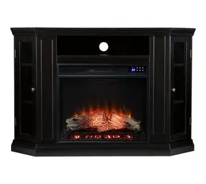 SEI FURNITURE Sei Claremont Electric Corner Touch Screen Fire Place - One-color