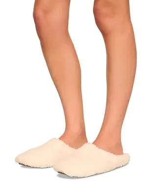 Eberjey Fleece Slippers - Ivory