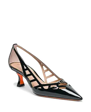 Santoni Embellished Pumps