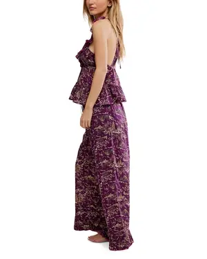 Free People Tangled Lights Printed Pajama Set