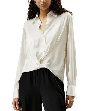 White Silk Blouses