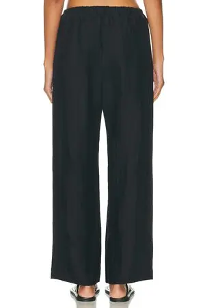 DEIJI STUDIOS Double Waist Linen Pant
