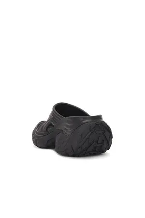 Balenciaga 6xl Molded Rubber Slide Sandals