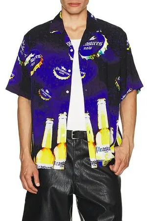 PLEASURES Cerveza Camp Shirt