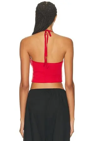 COU COU The Halter Top Red