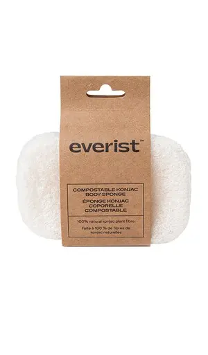 EVERIST The Compostable Konjac Body Sponge - N,a