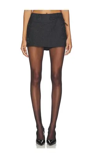 Amanda Uprichard Mila Skort - Black