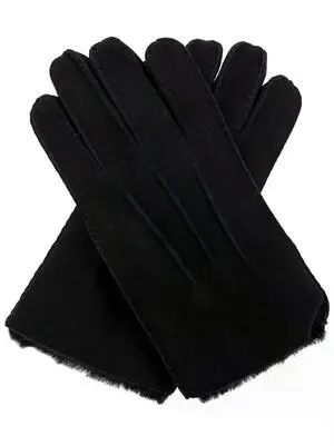 UGG Shearling Full-finger Gloves - Black