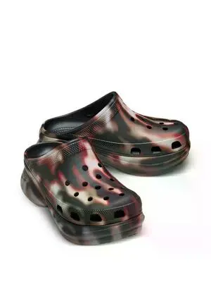 CROCS Tie-dye Pattern Mules