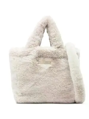 Herno Faux-fur Tote Bag