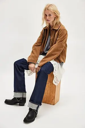 Women's Brown Bootcut Jeans