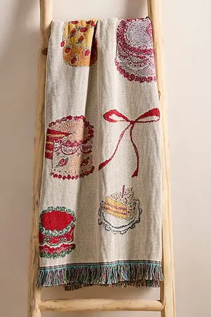 OLIVIA WENDEL TEXTILES A Piece Of Cake Blanket