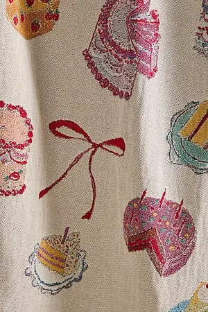 OLIVIA WENDEL TEXTILES A Piece Of Cake Blanket