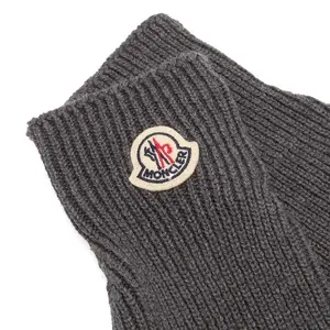 Moncler Wool Gloves - Grey