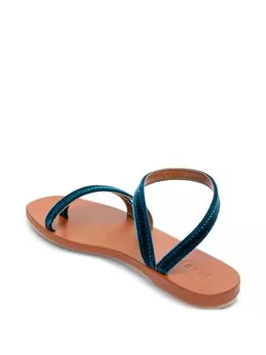 LANAPO Velvet Double-strap Sandals