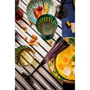 L'Objet Prism Champagne Flutes, Set Of 4 - Assorted