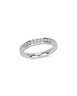 Bloomingdale'S 14k Diamond Eternity Ring 1.0 Tcw - White Gold