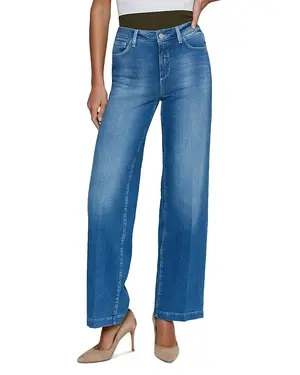 L'AGENCE Scottie High-rise Wide-leg Jeans - Sullivan