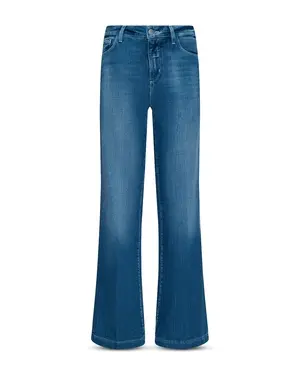 L'AGENCE Scottie High-rise Wide-leg Jeans - Sullivan