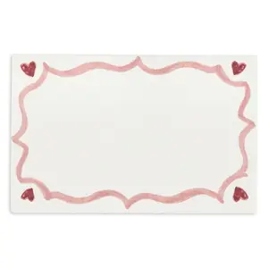 JULISKA Love You More Place Cards, Set Of 12 - Pink