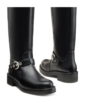 STUART WEITZMAN Chrystie Boots - Black