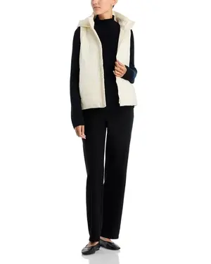 Eileen Fisher Puffer Vest - Soft White