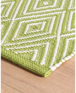DASH & ALBERT Dash Albert Annie Selke Rdb100 Diamond Indoor/outdoor Area Rug, 2'0x3'0