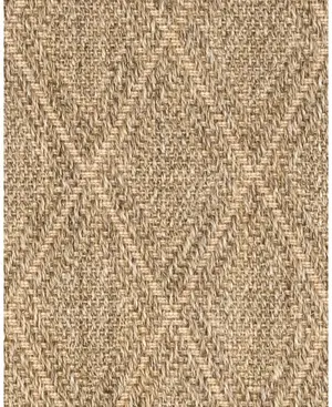 DASH & ALBERT Dash Albert Annie Selke Rda430 Diamond Natural Sisal Area Rug, 8'0x10'0