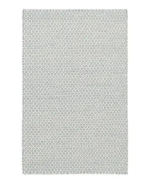 DASH & ALBERT Dash Albert Annie Selke Rda446 Honeycomb Area Rug, 2'0x3'0 - Mist/ivory