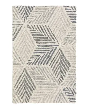 DASH & ALBERT Dash Albert Annie Selke Da897 Karari Area Rug, 5'0x8'0 - Blue
