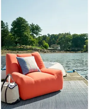 DASH & ALBERT Dash Albert Annie Selke Da285 Herringbone Indoor/outdoor Area Rug, 4'0x6'0