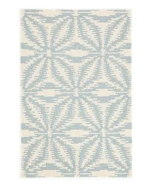 DASH & ALBERT BY ANNIE SELKE Dash Albert Annie Selke Rda383 Aster Area Rug, 2'6x8'0 - Mist