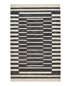 DASH & ALBERT BY ANNIE SELKE Dash Albert Annie Selke Da1903 Heights Area Rug, 8'0x10'0 - Charcoal